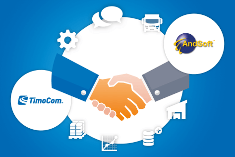 AndSoft and TimoCom integrate their platforms / Andsoft et TimoCom ont ...