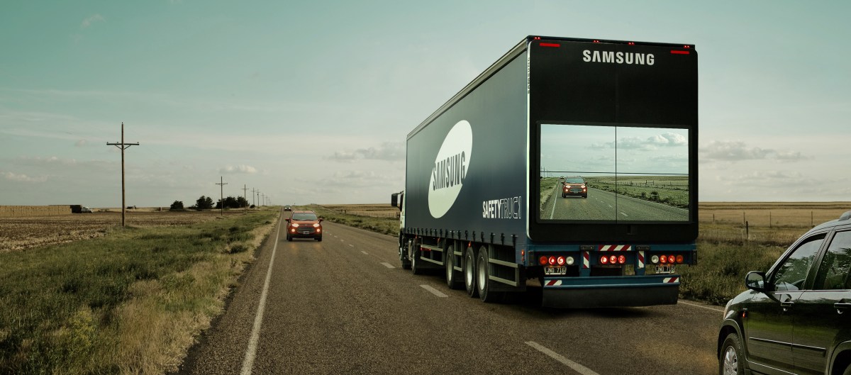 Samsung innovates an incredible solution for the transport of goods ...